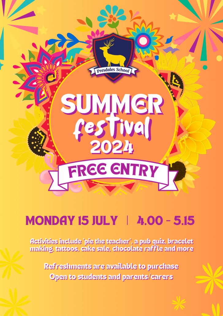 Summer Festival 2024 – Presdales School & Sixth Form | Ware | Hertfordshire